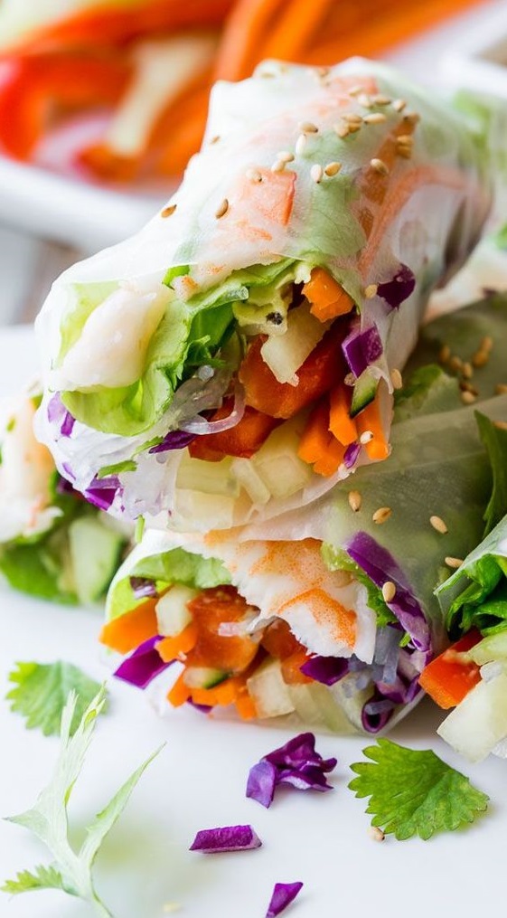 Coconut Summer Rolls | Ripe