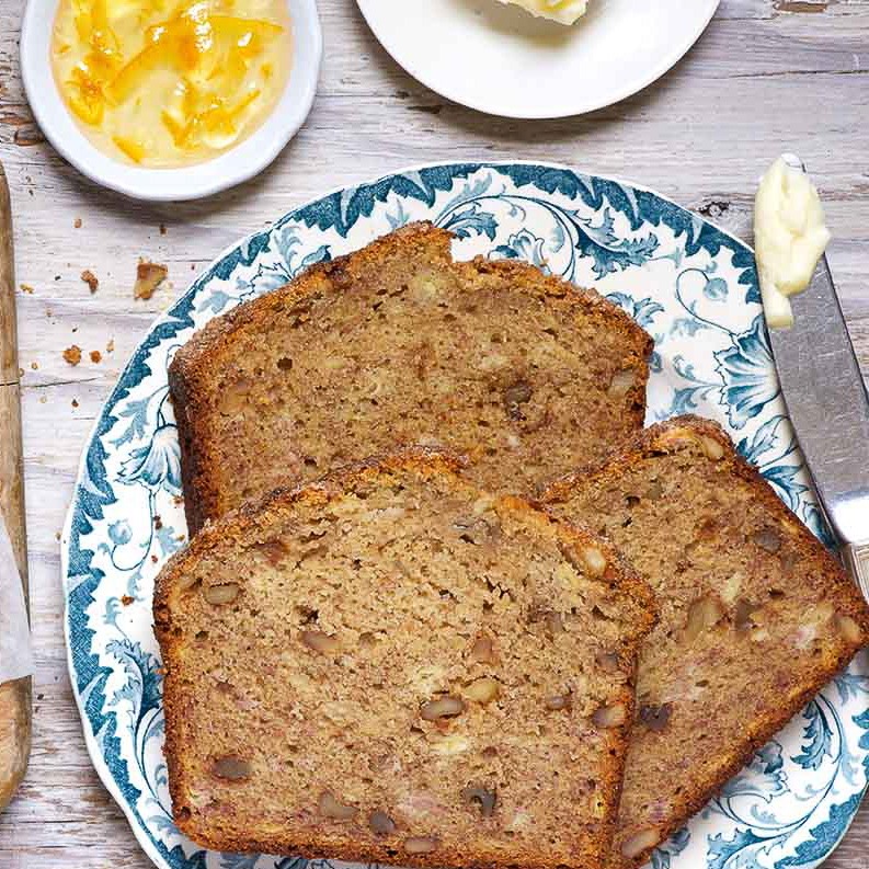 Whole Wheat Banana Nut Bread | Organic Bread Recipe | Ripe Organic Whole Wheat Banana Nut Bread | Organic Bread Recipe | Ripe Organic